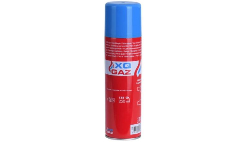RECARGA GAS ENCENDEDOR #XQ GAZ 250 ML.